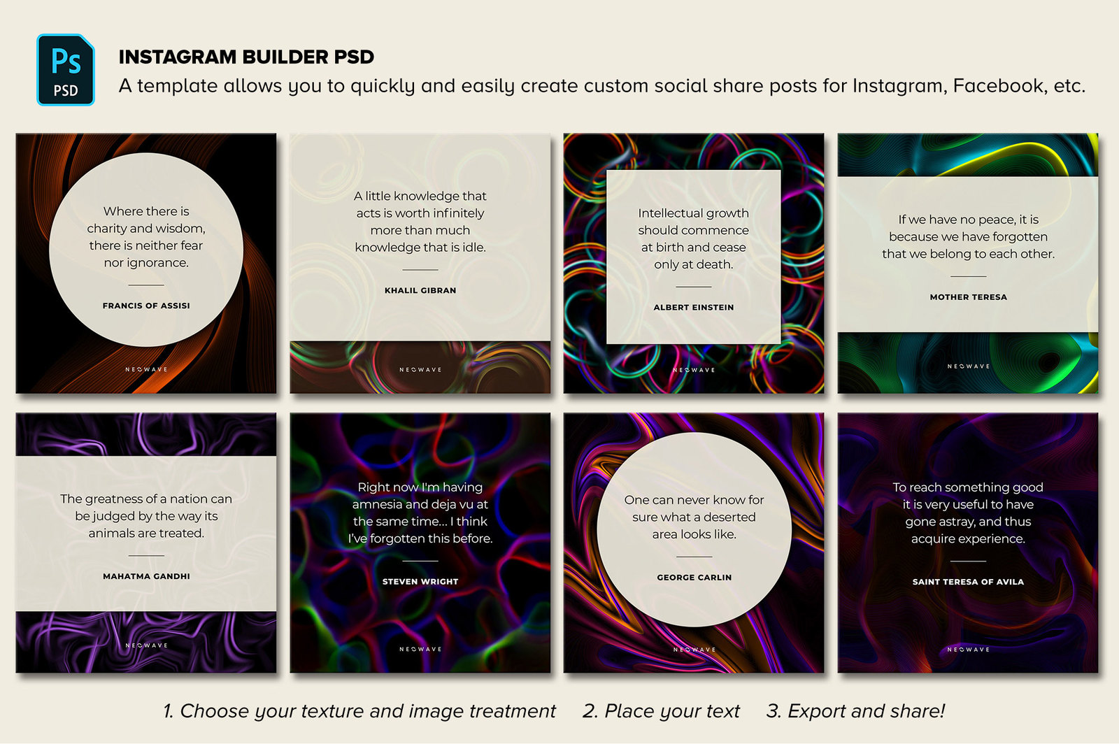 Neowave: Sweeping Abstract Textures on Yellow Images Creative Store