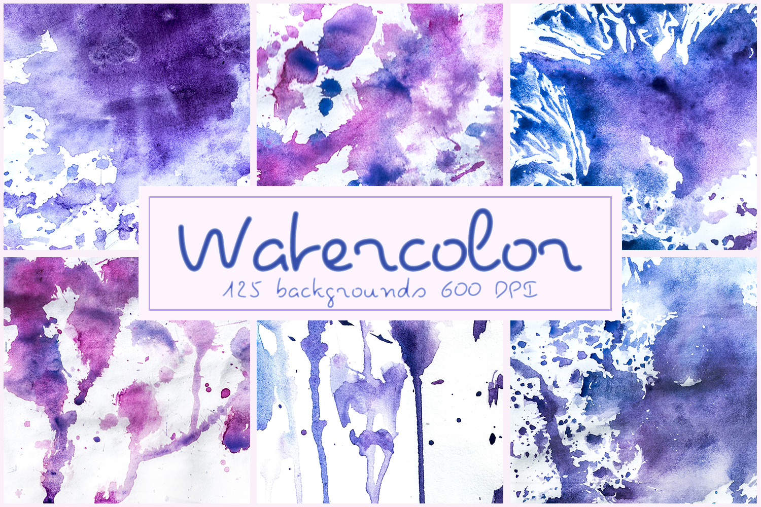 Watercolor textures backgrounds digital paper watercolour on Yellow ...