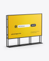 Banner Stand Mockup - Half Side View - Free Download Images High ...