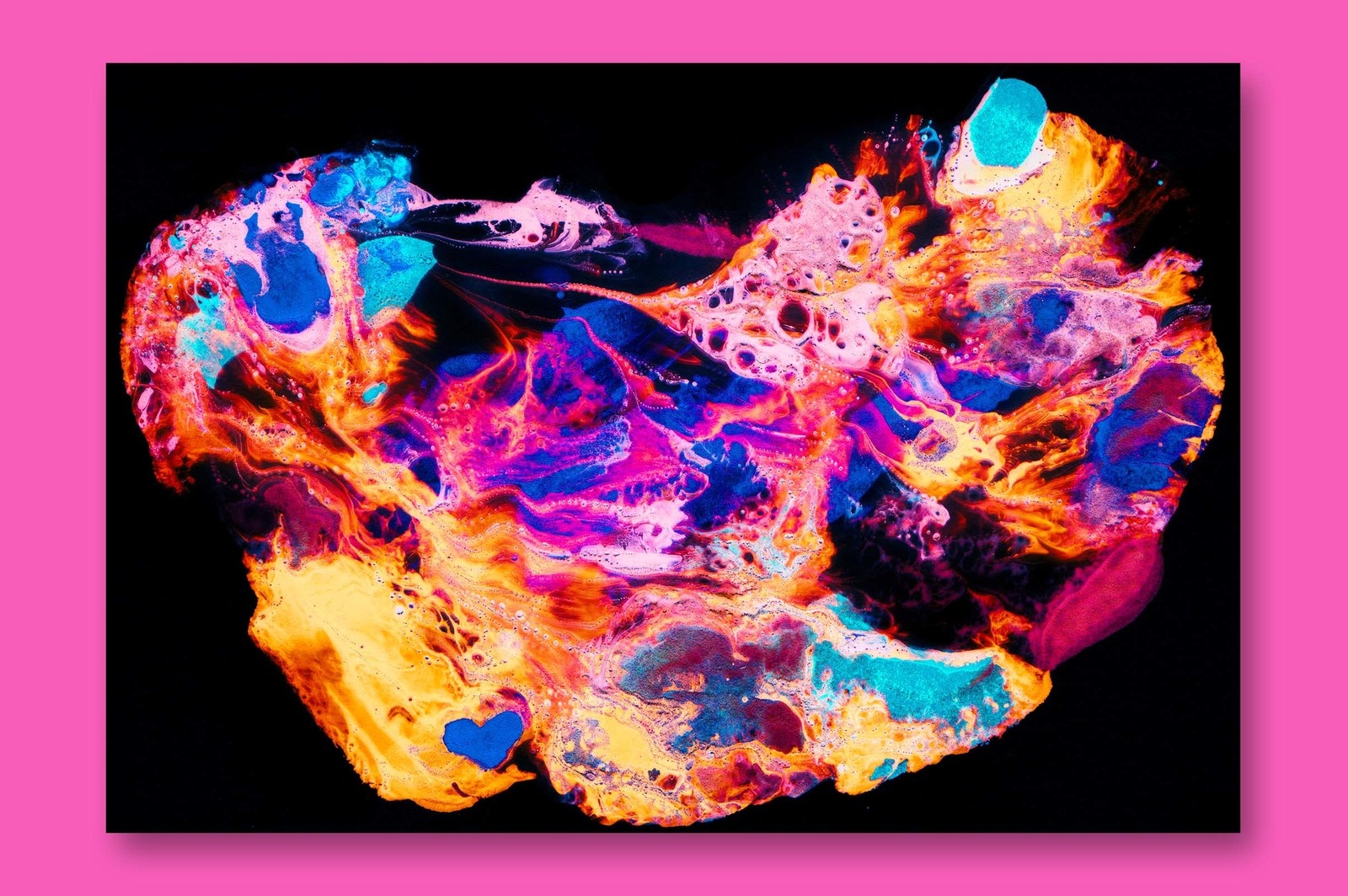 Abstract Paint, Vol. 3 on Yellow Images Creative Store