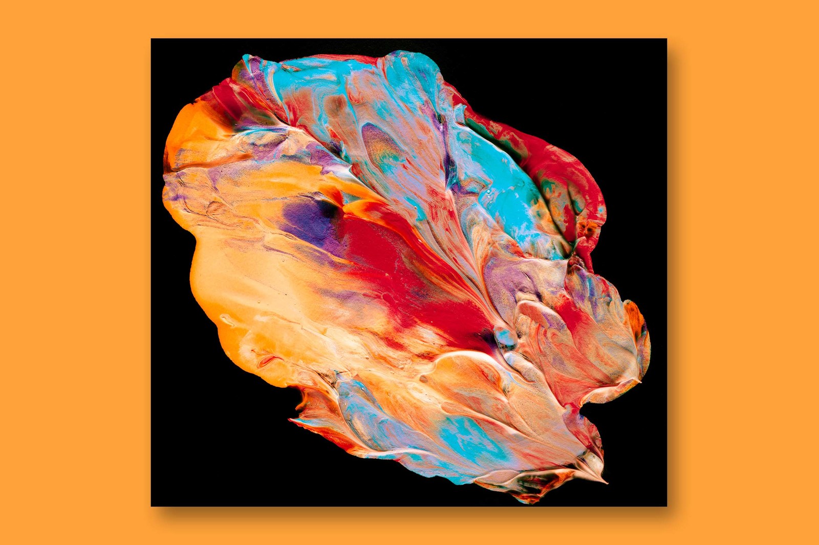 Abstract Paint, Vol. 6 on Yellow Images Creative Store