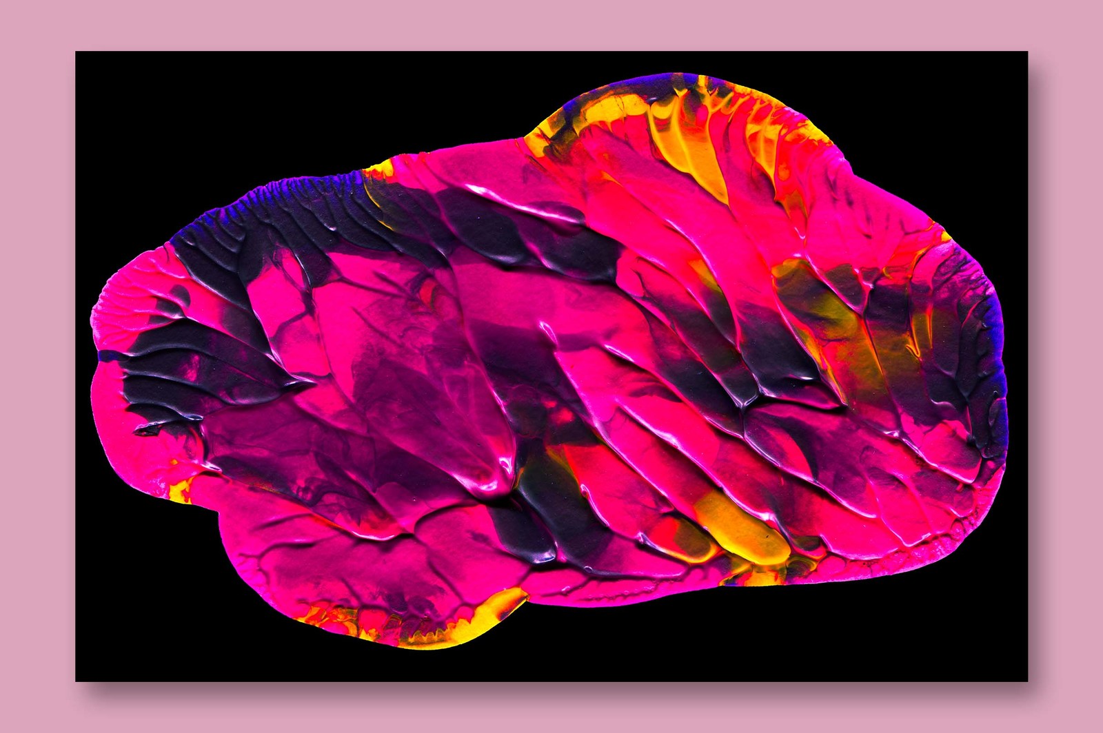 Abstract Paint, Vol. 8 on Yellow Images Creative Store