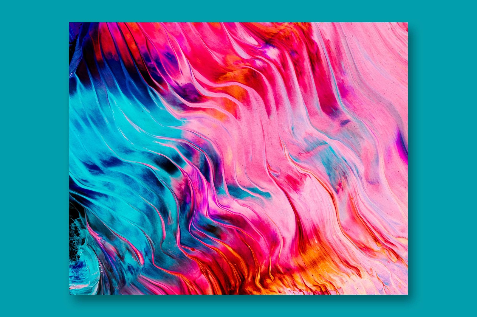 Abstract Paint, Vol. 4 on Yellow Images Creative Store