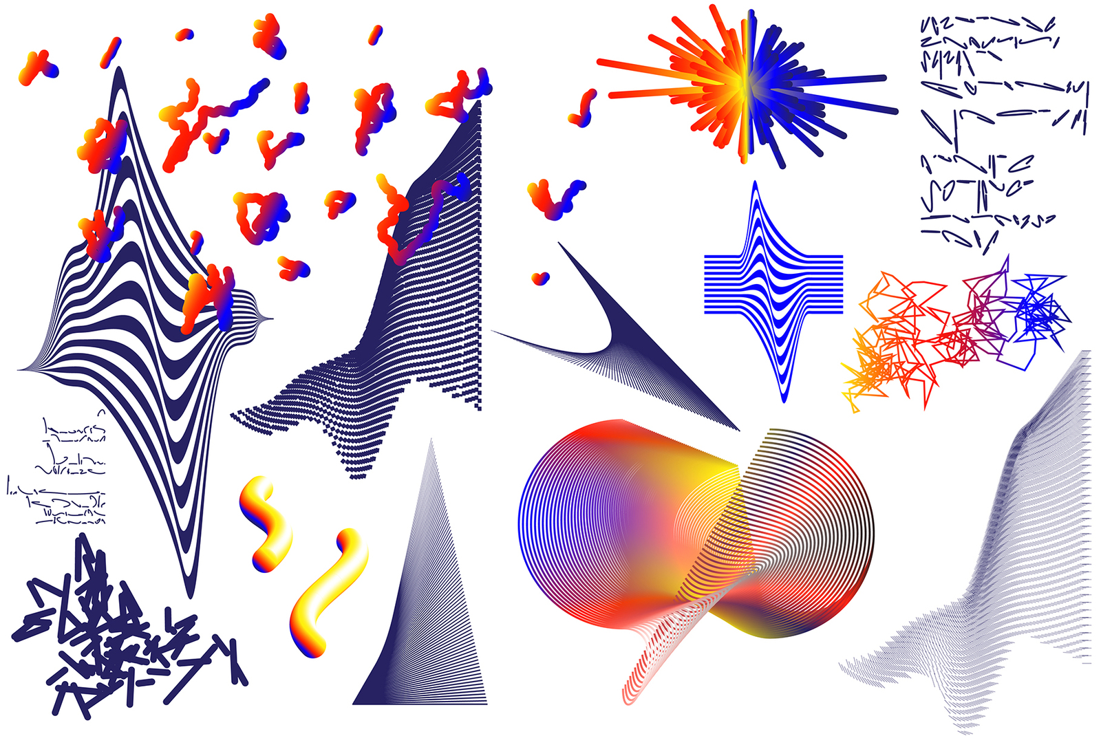 Cosmic Geometry: 87 shapes/posters on Yellow Images Creative Store