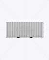 20F Shipping Container Mockup - Front View - Free Download Images High ...