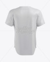 Men's Baseball Jersey Mockup - Back View - Free Download Images High ...