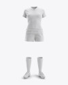 Women’s Full Rugby Kit HQ Mockup - Front View - Free Download Images ...